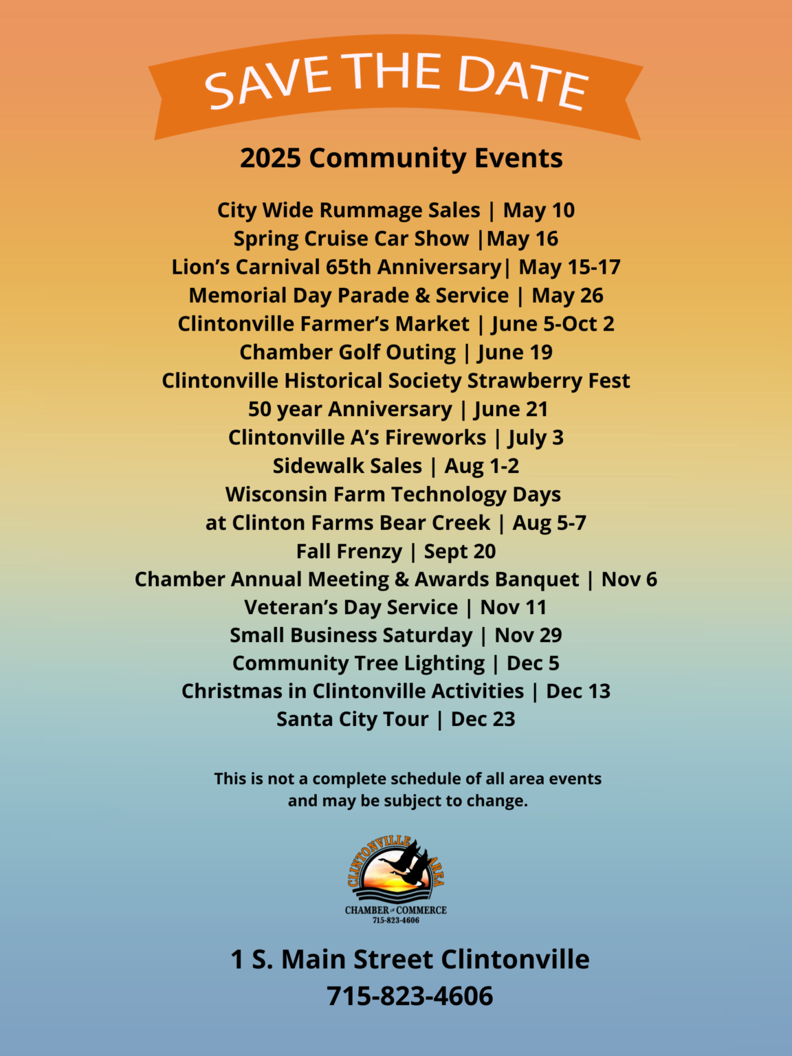 Welcome To Clintonville - Clintonville Area Chamber of Commerce